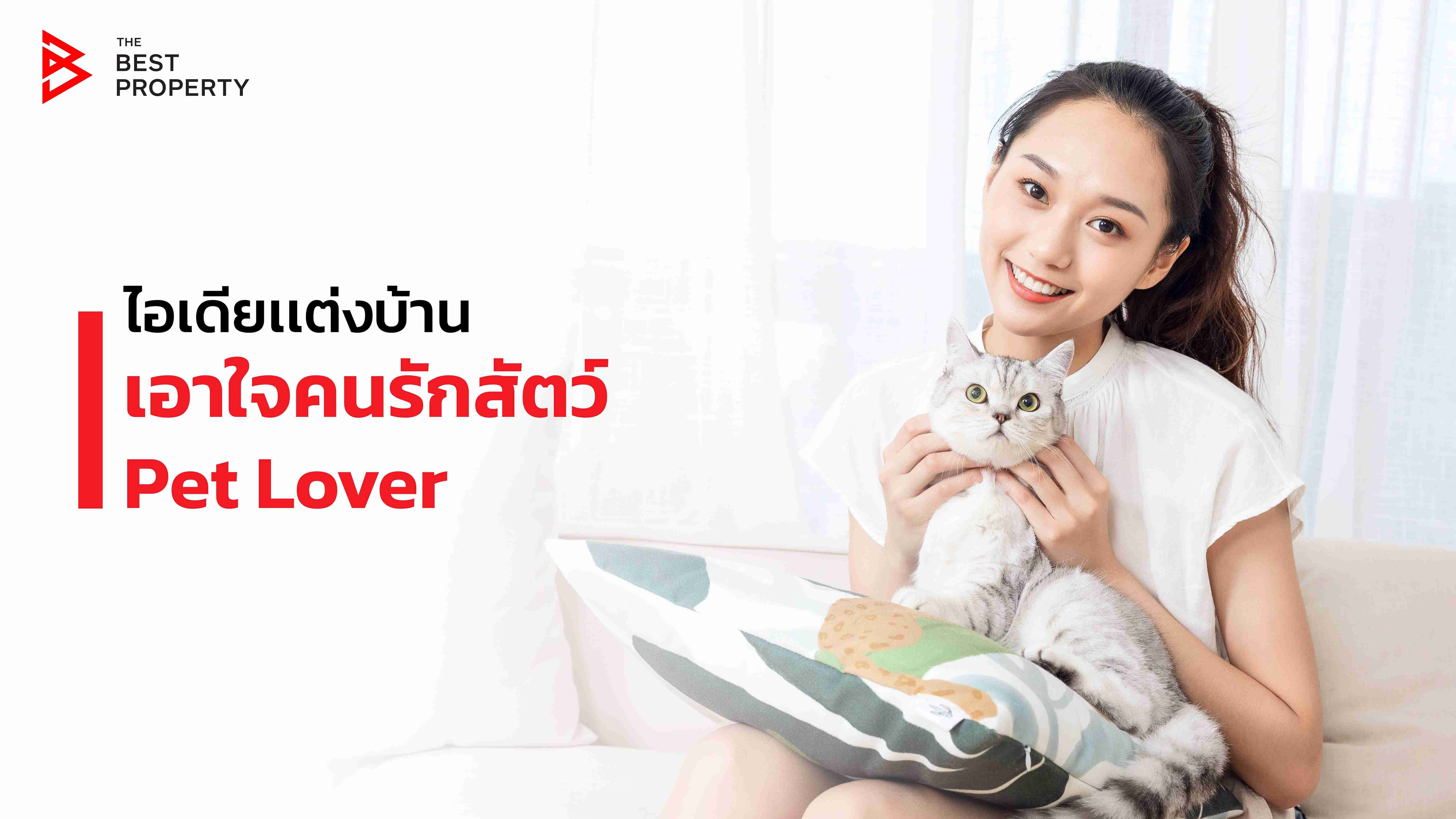 ไอเดียแต่งบ้าน เอาใจคนรักสัตว์เลี้ยง Pet Lover เพิ่มความสุขให้กับคุณ